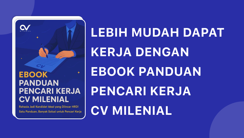 Beli Produk Ebook Panduan Pencari Kerja | CV Milenial